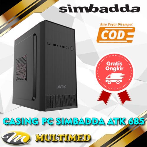 Jual Casing PC Simbadda ATK 680 / ATK 685 Include Power Supply 600Watt ...