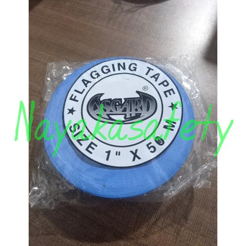 Jual Flagging Tape Biru 1" x 50mtr / Pita Penanda Survey 24mm x 50 mtr ...
