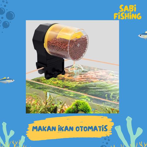 Jual Dispenser Makanan Ikan Otomatis Aquarium Automatic Food Timer ...