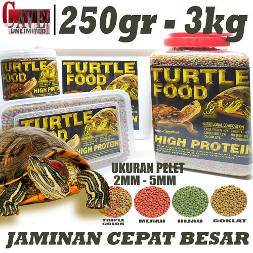 Promo MAKANAN PAKAN KURA KURA TURTLE RES BRAZIL AMBON ALIGATOR PELET ...