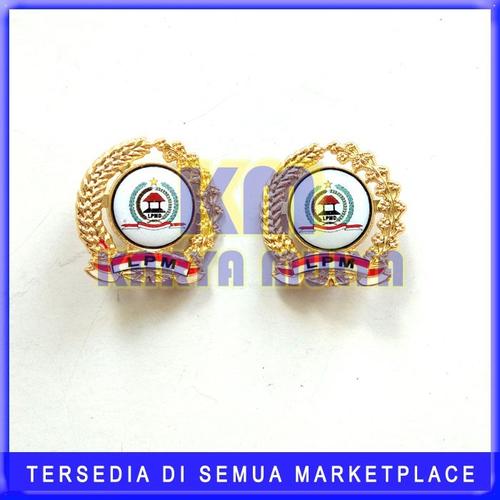 Jual Lencana Logo LPMD - Lencana LPM Bentuk Padi Dan Kapas - KM - Kab ...