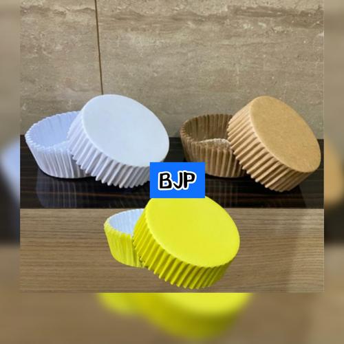 Jual Kertas Cup Roti Bulat (Cup Case Round) uk. 140x80mm - Putih, 50 ...