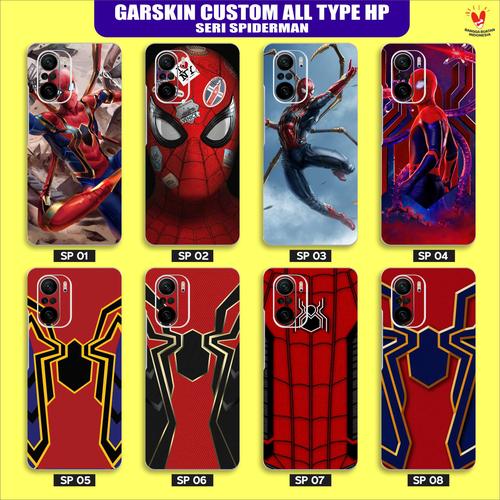 Jual Sticker Garskin Custom Handphone Spiderman All Type HP - Kab ...