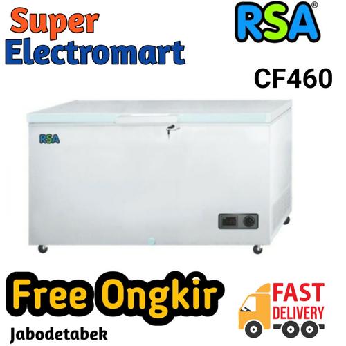 Jual CHEST FREEZER RSA CF-460 LEMARI PEMBEKU 460 LITER FREEZER BOX ...