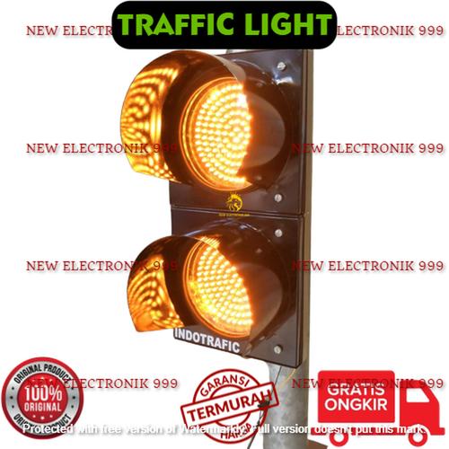 Jual LAMPU LALU LINTAS LED / TRAFFIC LIGHT LED 30CM 2 LAMPU YY ...