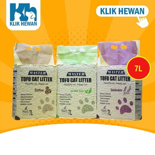 Promo Master Tofu Soya Cat Litter Pasir Gumpal Kucing 7 Litter ...