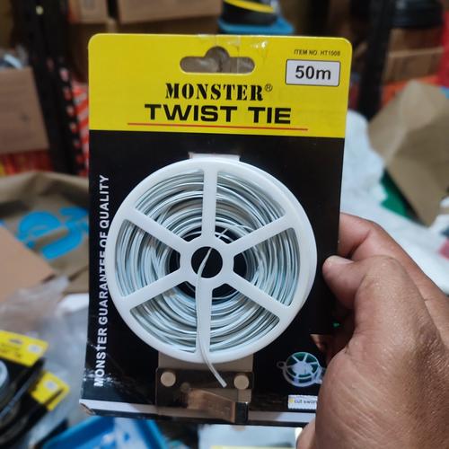 Jual Kabel Ikat 50 meter Twist Tie 50m Kawat Pengikat 50meter - MONSTER ...