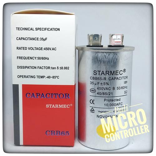 Jual Starmec Capacitor / Kapasitor 35uf 450Vac - Kota Denpasar - Bali ...
