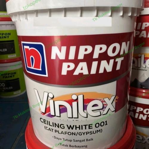 Jual Cat Nippon Vinilex Ceiling Pail / Cat Plafon Gypsum 25 kg - Kota ...