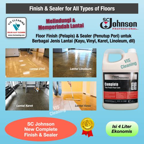 Jual Johnson New Complete Finish Floor Care 4 L (Cairan Pelapis Lantai ...