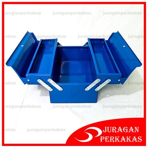 Jual KENMASTER TOOL BOX BESI 2 SUSUN METAL TOOLBOX KOTAK PERKAKAS ...