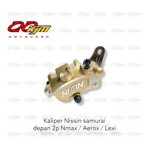 Jual Kaliper Nissin Samurai depan 2P Yamaha Nmax Aerox Lexi - Hitam, 230mm - Kab. Bandung - KJM ...