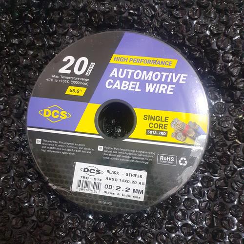 Jual kabel bintik jepang original 0,85mm kabel body kabel sekring motor ...