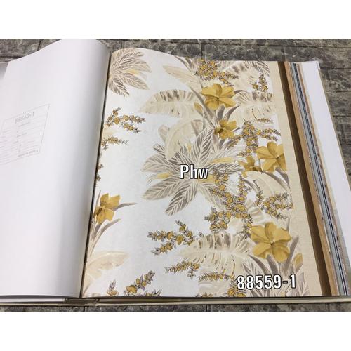Jual WALLPAPER DINDING KOREA FLORA BUNFA SALUR KUNING PINK UNGU SEQUENCE - Kota Bekasi ...