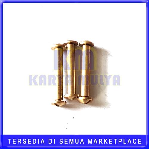 Jual Paku Mur Paku Baut Gold Paku Baut Ukuran 3Cm Mur Paku Baut 30mm ...