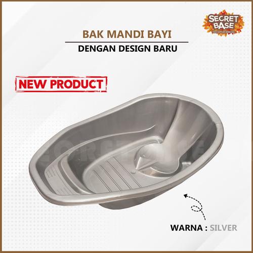 Promo BAK MANDI BAYI - Besar / Alas Mandi Bayi / Baby Bath Tub - Silver ...