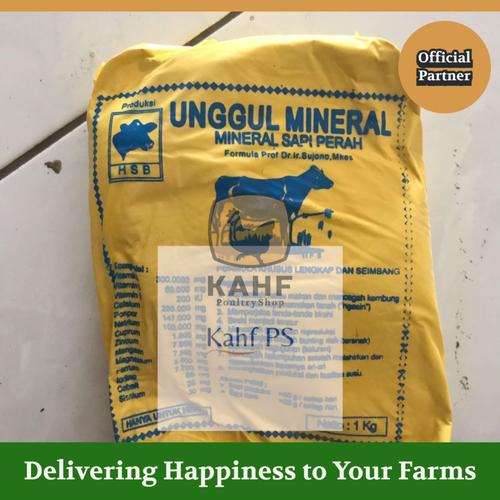 Jual Unggul Mineral 1 kg Premix Sapi Perah Formula Prof Sujono - Kab. Malang - Kahf PS Poultry ...