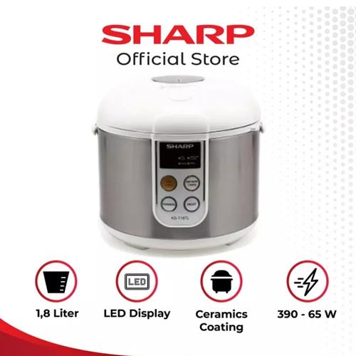 Jual Rice Cooker Touch Panel Sharp KS-T18TL | Magic com KST18TL 1.8L ...
