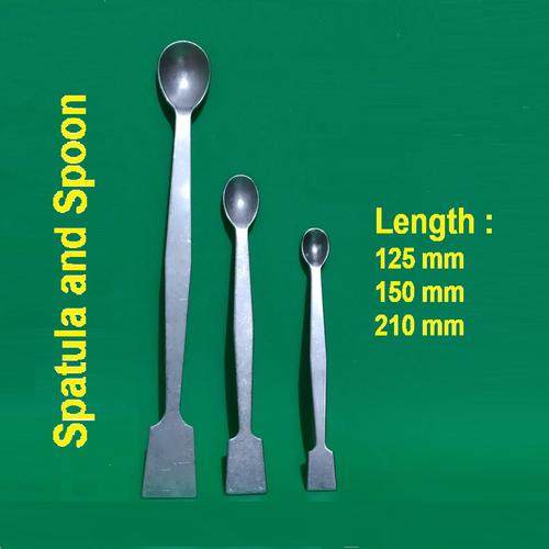 Jual SPATULA AND SPOON STAINLESS STEEL SPATULA SS SPATULA LABORATORY ...