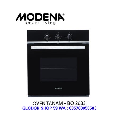 Jual OVEN TANAM MODENA BO 2638 BUILT IN ELECTRIC OVEN 56L BLACK COLOR ...