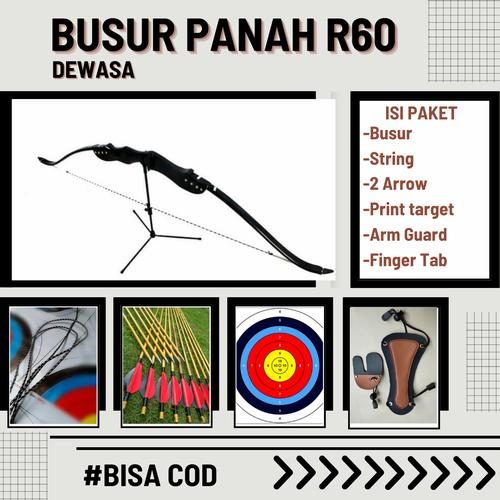 Jual Busur Panah Orion R 60 Busur Panah Dewasa - Natural - Kab.Ciamis ...