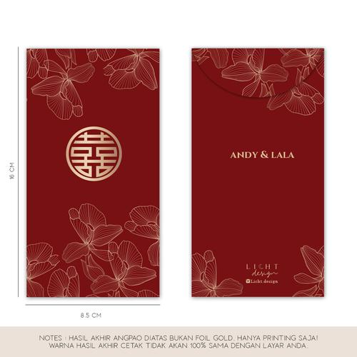 Jual Angpau Custom Nama / Angpao Sangjit / Angpao Wedding / Happy ...