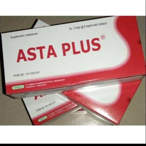 Jual ASTA PLUS astaplus box isi 30 kapsul - Jakarta Pusat - Maju ...