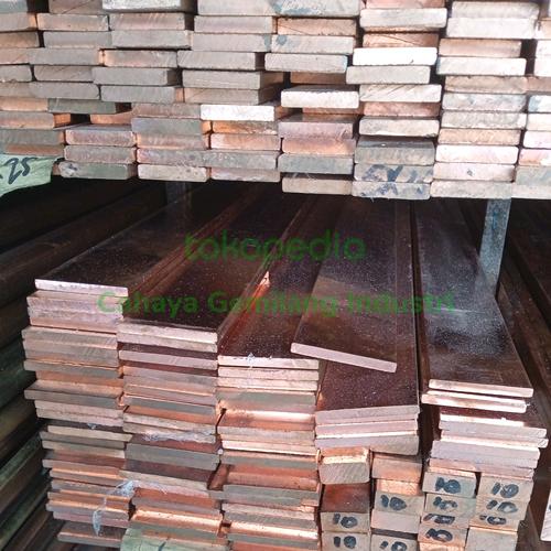 Jual plat tembaga busbar 6mm x 50mm x 1meter copper plate - Jakarta ...