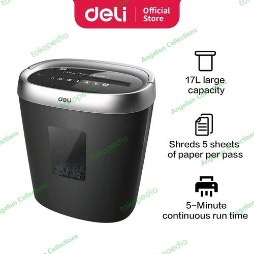Jual DELI E9929 Mesin Penghancur Kertas PAPER SHREDDER 17 LTR - Jakarta Barat - Angelien ...