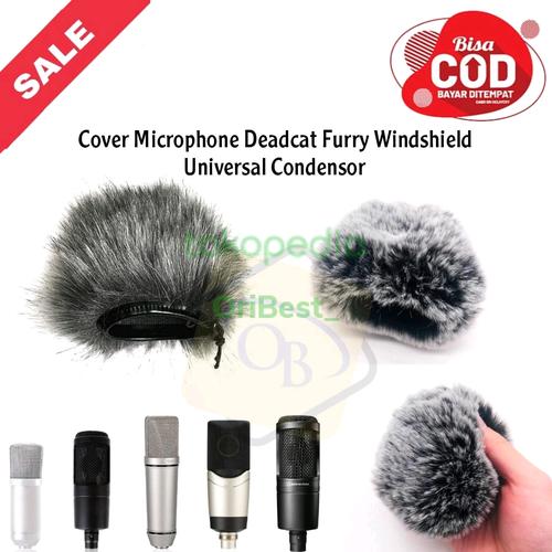 Jual Deadcat furry windshield cover microphone condensor universal mic ...