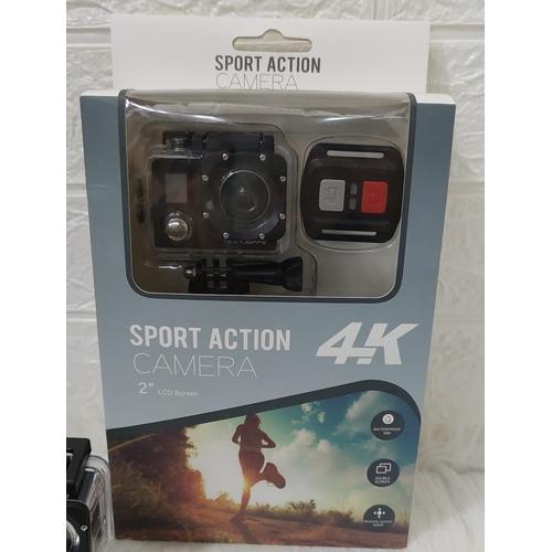 Jual action camera sportcam 4k 2 lcd kamera sport Cam 2 Layar +REMOTE ...