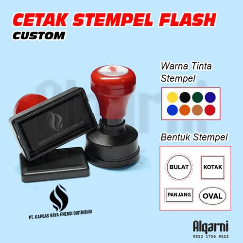 Jual CETAK STEMPEL FLASH / OTOMATIS / CUSTOM / REQUEST - Kecil 1 Warna - Kota Tangerang Selatan ...