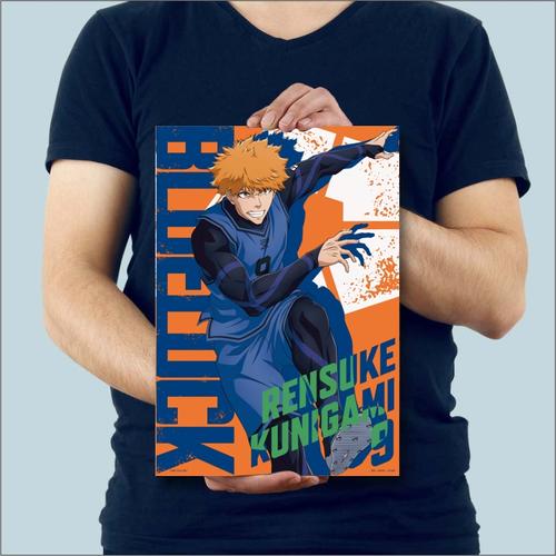 Jual Poster A4 Anime Blue Lock- Karakter Bachira Isagi Nagi Chigiri ...