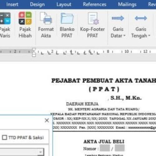 Jual SOFTWARE NOTARIS DAN PPAT BERBASIS MS WORD TERBARU LISENSI - Kab. Banjarnegara ...