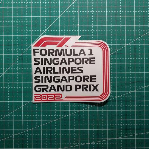 Jual Sticker Formula One F1 Singapore Grand Prix 2022 Big - Kota ...