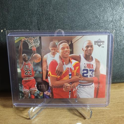 Jual 1994 UPPER DECK MICHAEL JORDAN DECADE OF DOMINANCE RARE AIR J4 ...