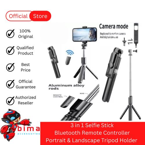 Promo Tongsis Tripod Selfie Bluetooth Handphone HP Horizontal dan ...
