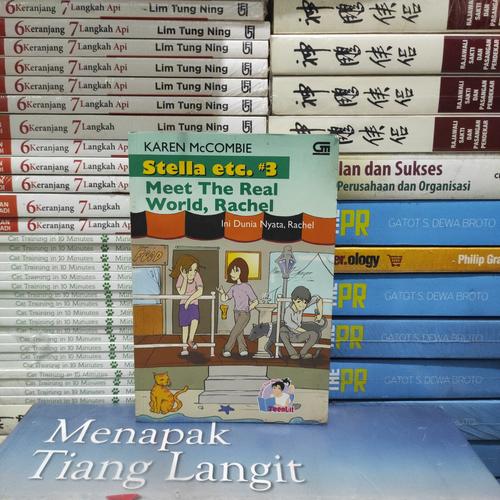 Jual NOVEL ORIGINAL MERT THE REAL WORLD, RACHEL INI DUNIA NYATA, RACHEL ...