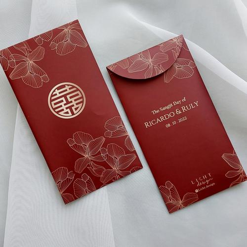 Jual Angpau Custom Nama / Angpao Sangjit / Angpao Wedding / Happy ...