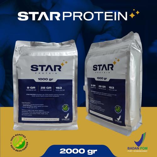 Jual Whey Protein Star Susu Bubuk Kedelai Murni 2 kg - Kab. Tasikmalaya ...
