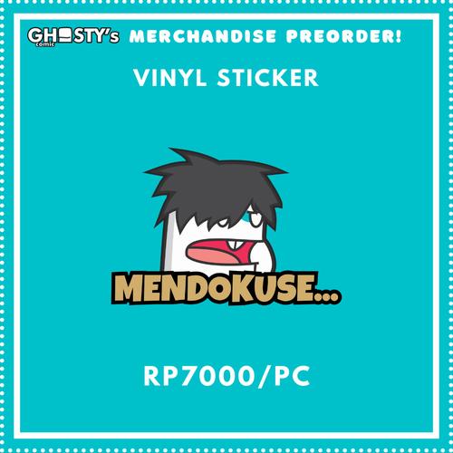 Jual GHOSTY's COMIC / Ghosty Comic Sticker - Mendokusei - Kota Depok ...