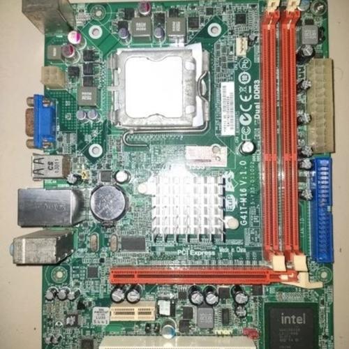 Jual Motherboard ecs G41 M16 LGS 775 DDR3 BONUS PROCESSOR DUAL CORE ...