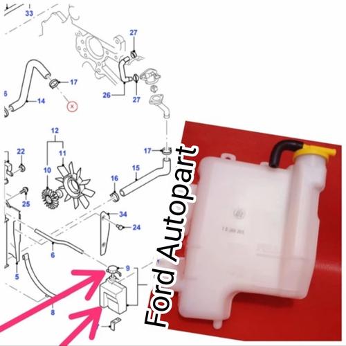 Jual Tabung Radiator Ford Everest & Ranger All Type Genuine Part - Kota ...