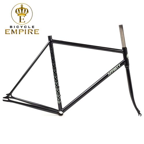 Jual Frame set Sepeda Fixie Affinity Metropolitan Black Frameset 700C ...