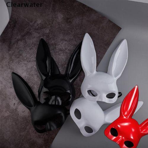Jual NEW Topeng Pesta Telinga Kelinci Setengah Wajah Rabbit Ear Mask ...