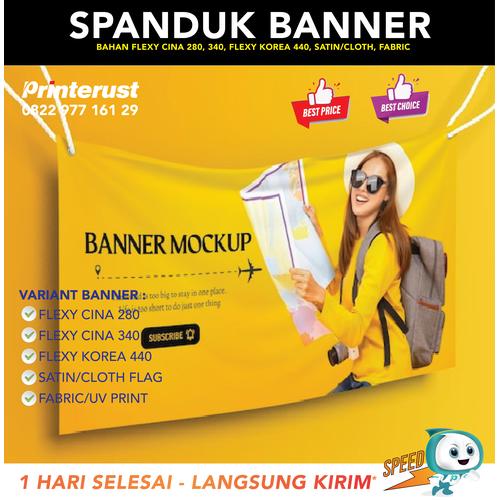 Promo CETAK SPANDUK, BANNER, BENDERA FESTIVAL, MURAH BERKUALITAS ...