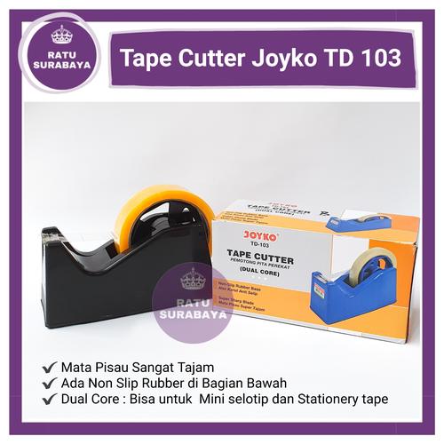 Promo Joyko Tape Cutter TD 103 Pemotong Solasi Kecil Dispenser Lakban 1 ...