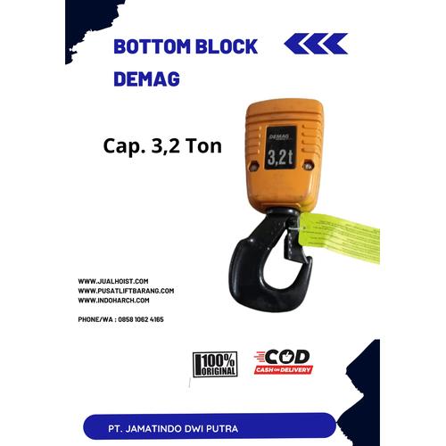 Jual BOTTOM BLOCK DEMAG CAP. 3.2 TON - Kab. Tangerang - JAMATINDO DWI ...