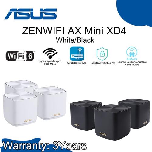 Jual ASUS ZenWiFi AX Mini (XD4) Wireless Router Whole Home Mesh WiFi ...