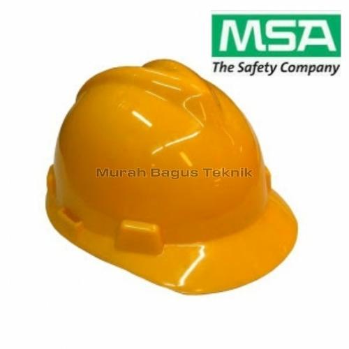Jual HELM PROYEK SNI MSA SAFETY HELMET LOKAL LENGKAP TALI DAGU FASTREK ...